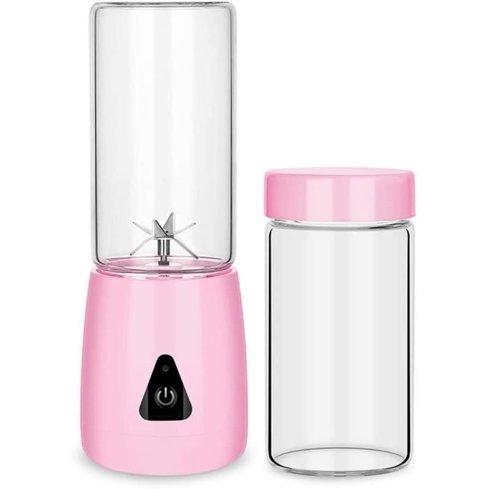 Mixeur Portable, Blender Bottle Personal Mini Blender Smoothie 6 Lames ...