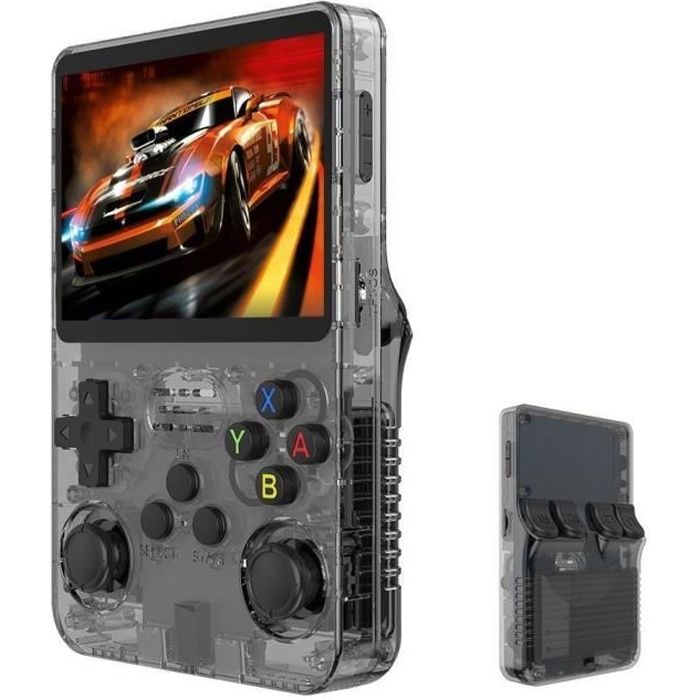 Console de Jeu Portable - BAOKEMENG - R36S - 3,5 Pouces - Batterie ...