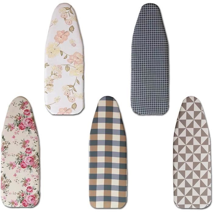 Housse Pour Table À Repasser Avec Bords Élastiques, 100% Coton ...