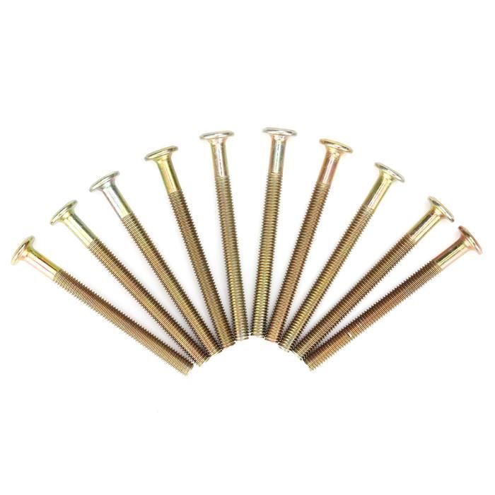 Cikonielf Boulon de meuble Vis de meubles, connecteur de meubles, 10 pièces / ensemble pour ...