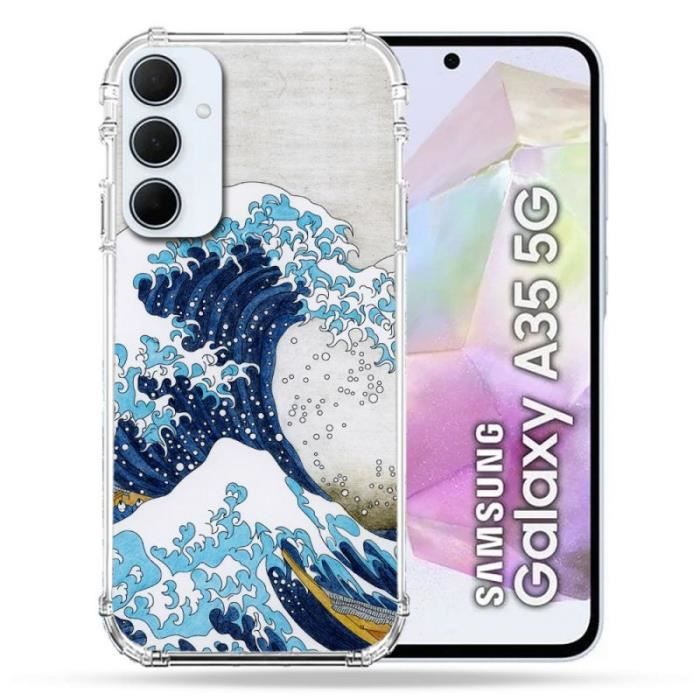 Coque renforcée Samsung Galaxy A35 5G - COKITEC - La Grande Vague ...