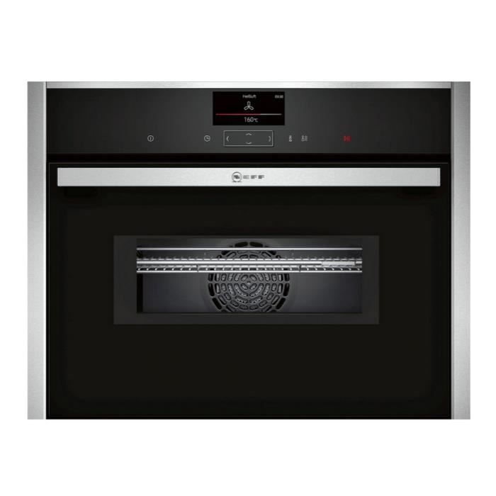 Neff - micro-ondes combiné encastrable 45l 900w inox - c27ms22n0 ...