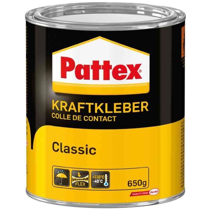 Colle forte classique, avec du solvant, 650 g boî - Cdiscount Bricolage