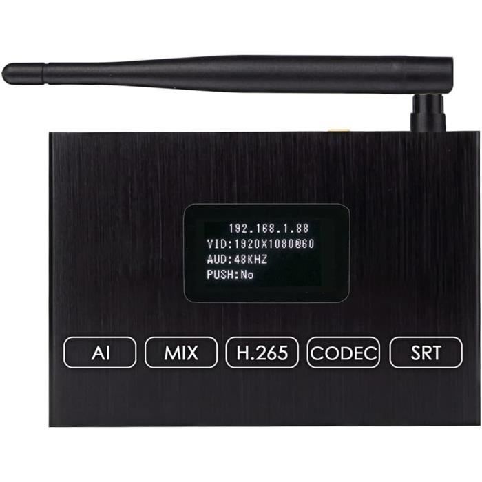 H.265 1080P 60Fps Wifi Hdmi Encodeur Hdmi Décodeur Hdmi Prend En Charge ...