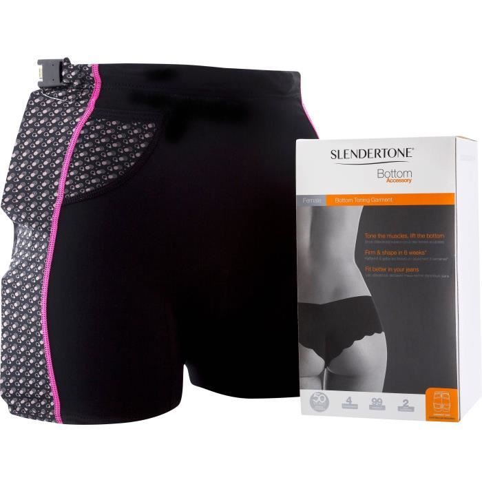 SLENDERTONE Accessoire Short Bottom - Noir - Cdiscount Sport