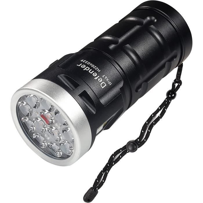 Lampe torche led ultra puissante, LetonPower 10000 Lumen Lampe torche ...