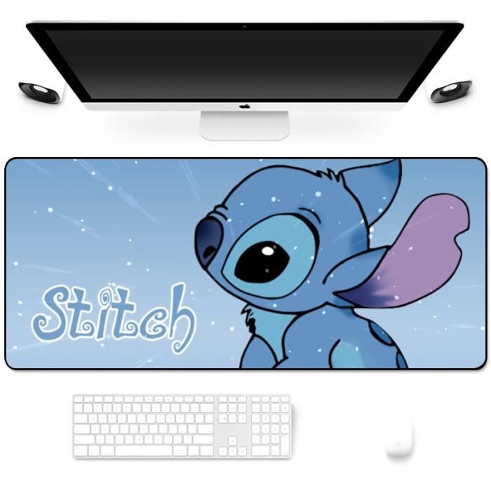 Dessin animé Mickey point impression tapis de souris de jeu ordinateur bord de verrouillage ...