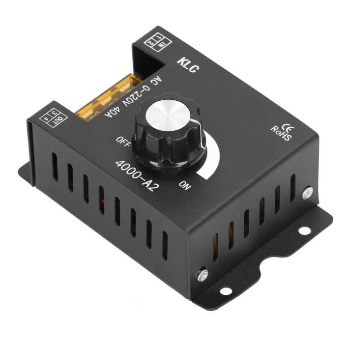 MOH-contrleur de tension Contrleur de Régulateur de Tension AC 4000W ...