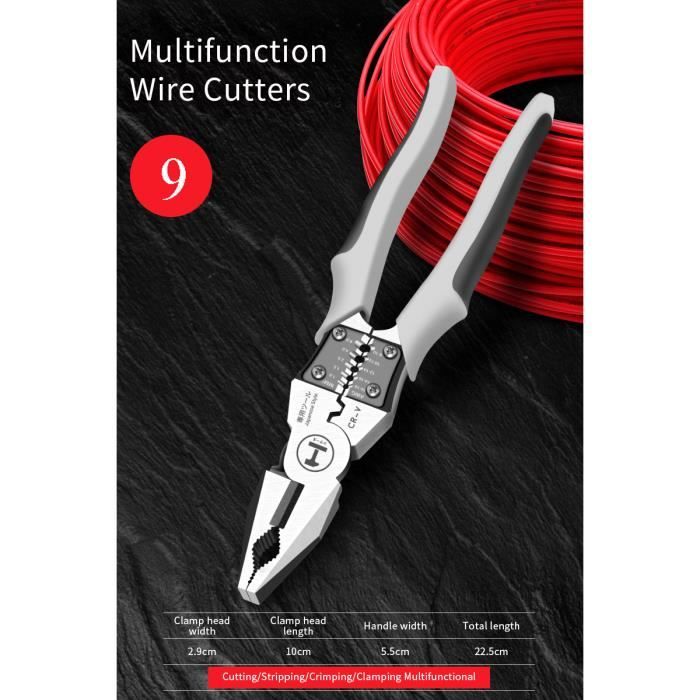 PINCE DE SERRAGE,Wire pliers 9 inches--Pince universelle de qualité ...