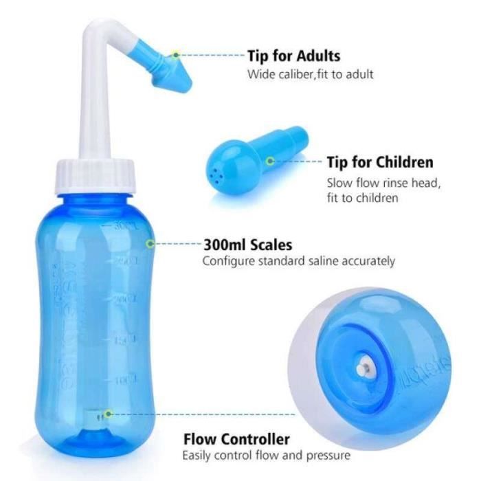 PX05369-SPRAY NASAL.Filet de lavage Nasal,Pot nettoyant pour le nez ...