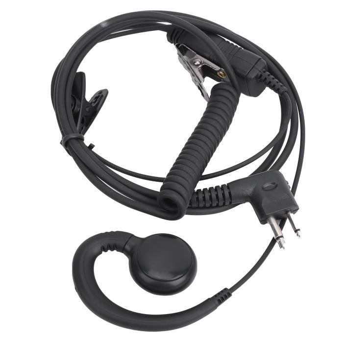 Zerone casque intercom Écouteur de casque PTT talkie-walkie adapté pour ...