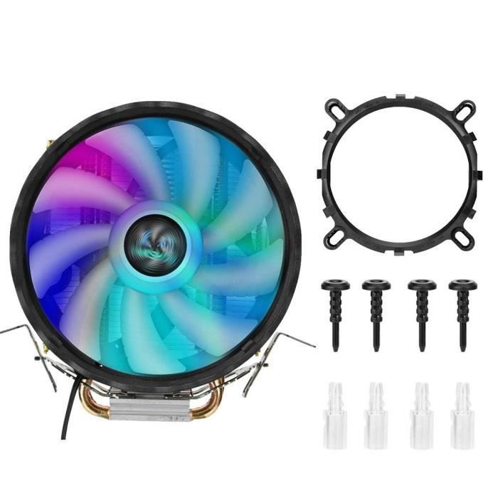 LANQI 3Pin 2200RPM 120mm CPU Processeur Radiateur Ventilateur de ...