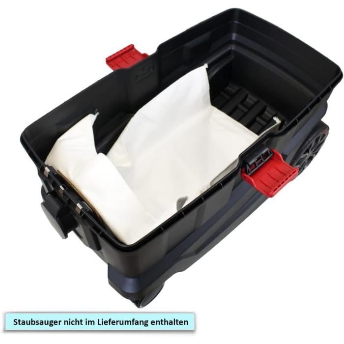 Lot de 10 sacs d'aspirateur professionnels compatibles avec Parkside ...