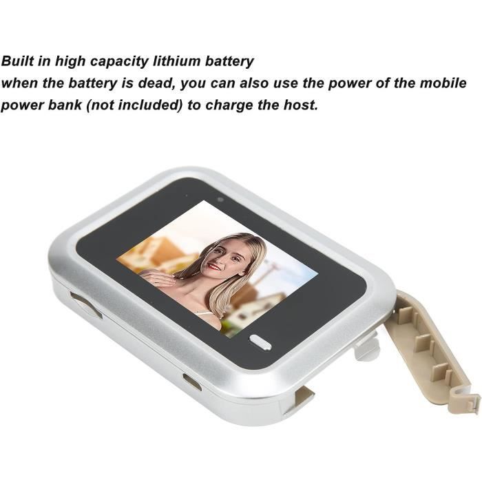 Caméra De Visionneuse De Porte, Système De Sonnette Vidéo À Batterie Au ...