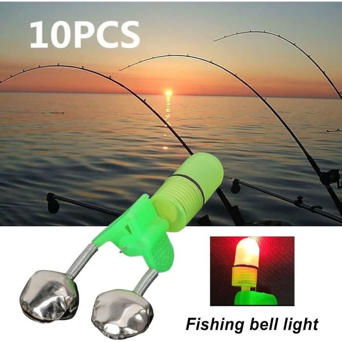 Cloche Lumineuse pour Canne à pêche, indicateurs de Touche de pêche ...