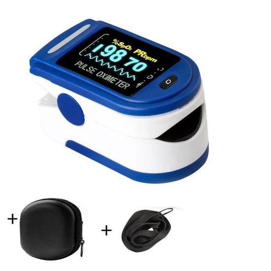 Oxymètre de pouls médical Portable, mesure de l'oxygène dans le sang ...