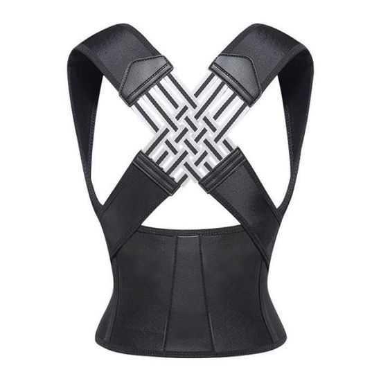 BUSTIER - CORSET (LINGERIE) Adjustable Back Posture Belt Office Home ...