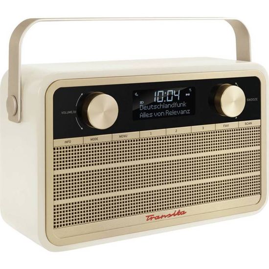 TechniSat TRANSITA 120, beige Radio de table beige - Cdiscount TV Son Photo