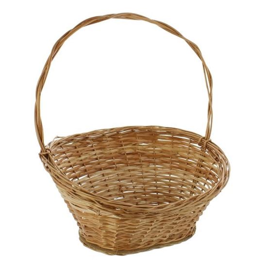 PANIER DECORATIF "Nature", avec anse, 45x28x22 cm - Cdiscount Maison