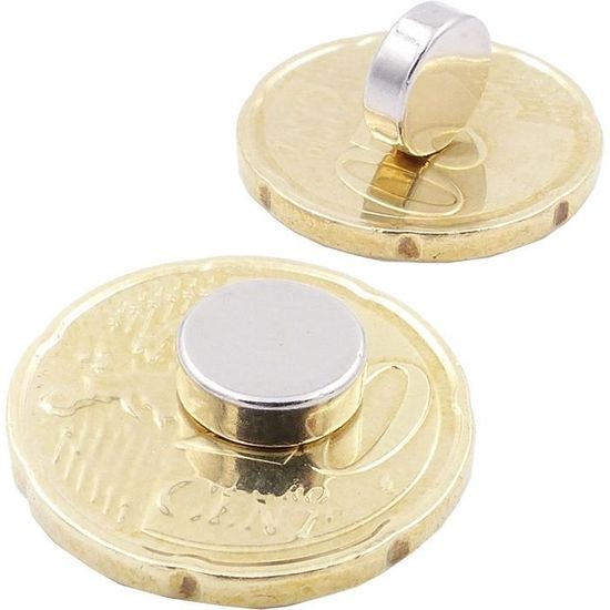 15 Mini Aimants Disques 9x3mm | N52 Niveau Le Plus Forte - Aimants en ...