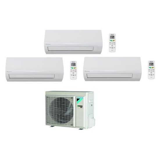 Climatiseur TRI split Daikin 3MXF68A + 1 unité réversible CTXF35C + 2 ...
