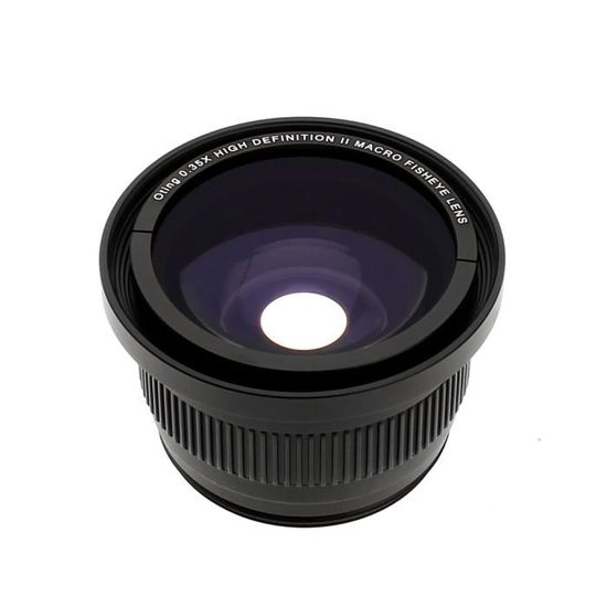 Objectif Fisheye 0,35x avec Macrophoto pour Nikon - Cdiscount Appareil ...
