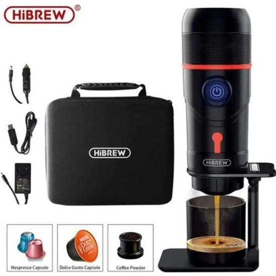 HiBREW – Machine à café Portable pour voiture, Machine à café Expresso ...