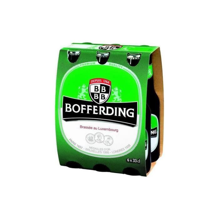 Bofferding Bière blonde luxembourgeoise 4.8% 6 x 33 cl 4.8%vol. - La ...