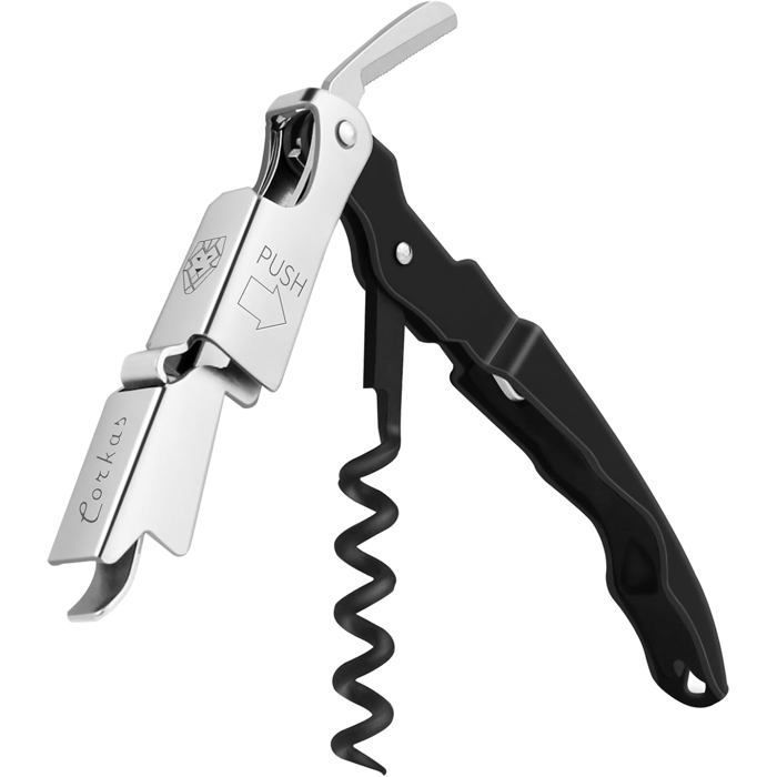 Tire Bouchon, Ouvre Bouteille En Acier Inoxydable, Couteau De Sommelier ...
