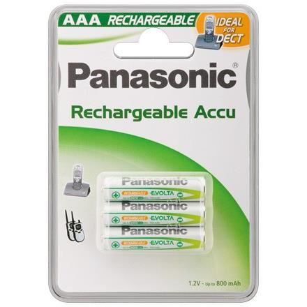 Alpexe® Panasonic - Pile Recharge (P03P) DECT Pile Ni-MH Micro 1,2V ...