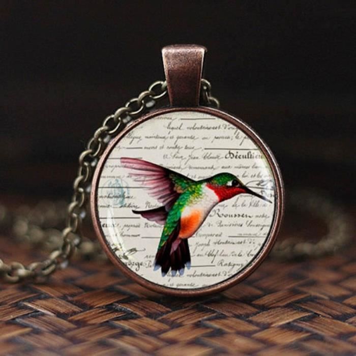 Collier colibri - Achat / Vente pas cher