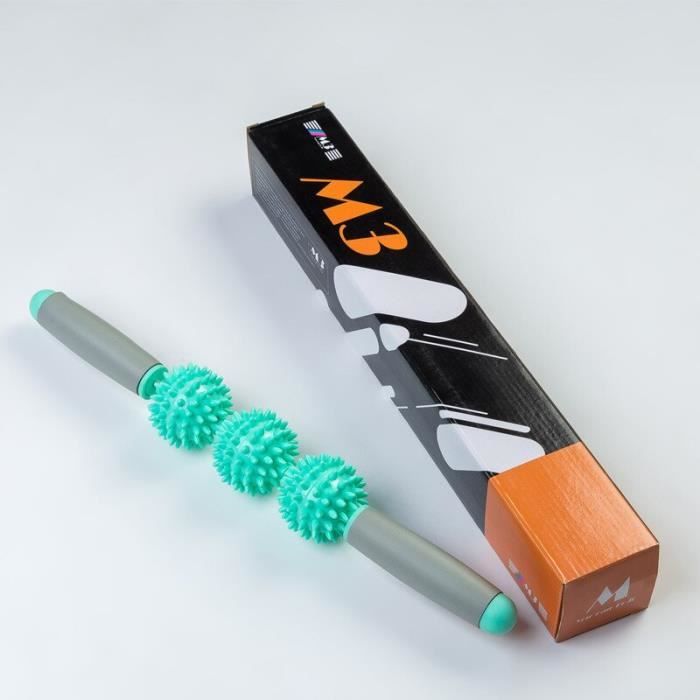 Bâton de massage à rouleau, stick masseur amincissant anti-cellulite ...