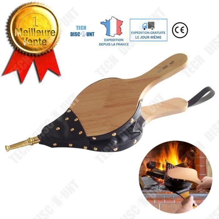 TD Souffleur de cheminée traditionnel soufflet à la main camping en ...