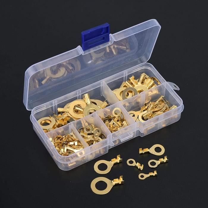 Cosse circulaire en cuivreavec boîte transparente pour garder les ...