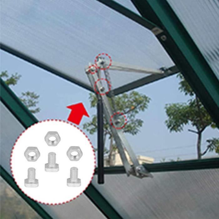 Sécateur,Serre Écrous Boulons Set 50pcs En Aluminium Écrous + 50pcs ...