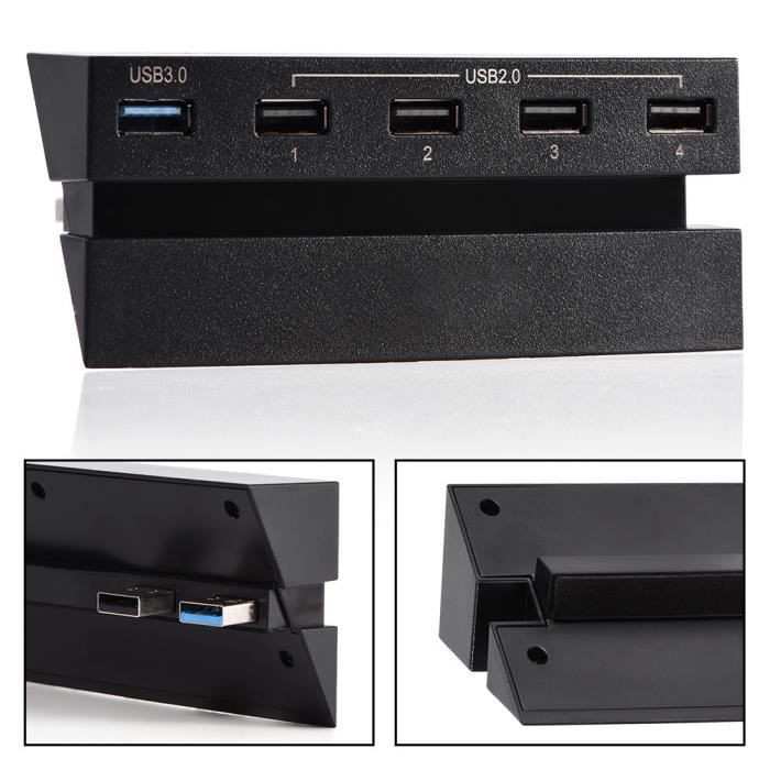 ARAMOX hub usb pour console ps4 Adaptateur de contrôleur de ...