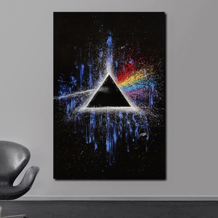 Tableau - Toile,Affiche toile imprimée HD,Floyd rose,décor de chambre à ...