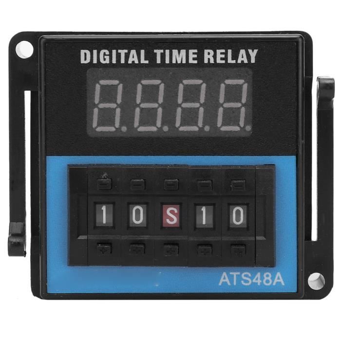 EJ.life Relais temporisé ATS48A‑2Z Relais de Temps Professionnel Relais ...