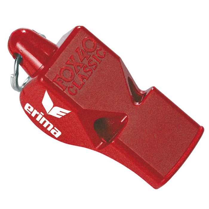 Sifflet d'arbitre ERIMA FOX 40 Classic - rouge - Cdiscount
