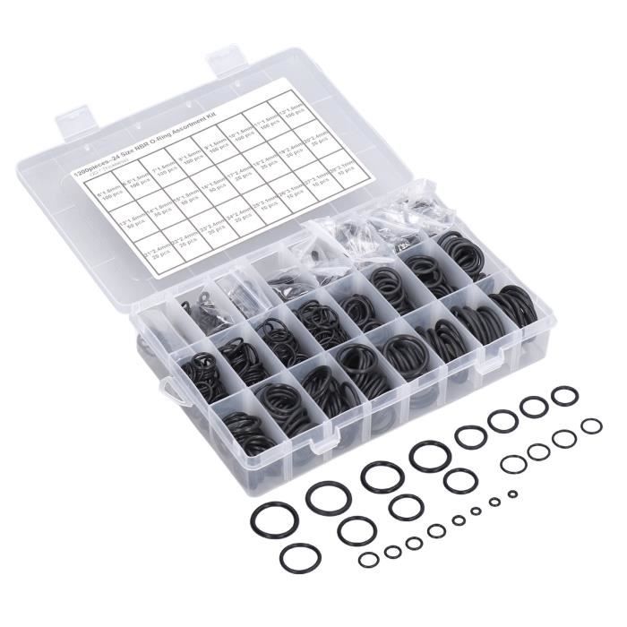 Fdit joints toriques en caoutchouc nitrile 1200 pièces joint d ...