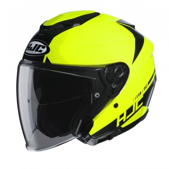 HJC JET i30 BARAS MC4H AVEC VISIÈRE SEMI TEINTÉE - Cdiscount Auto