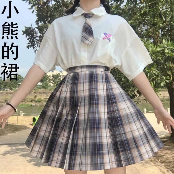 Jupe,Mini-jupe Plissée à Carreaux pour Femme, Taille Haute, Disponible ...