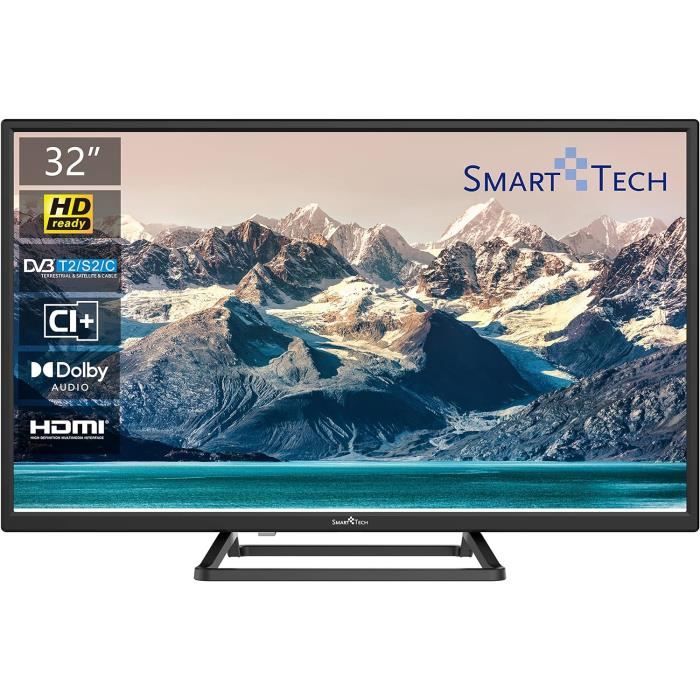 32Hn10T3 Full Hd Led Tv 32 Pouces (80Cm) Triple Tuner Dolby Audio H.265 3Xhdmi, 2Xusb[J25 ...