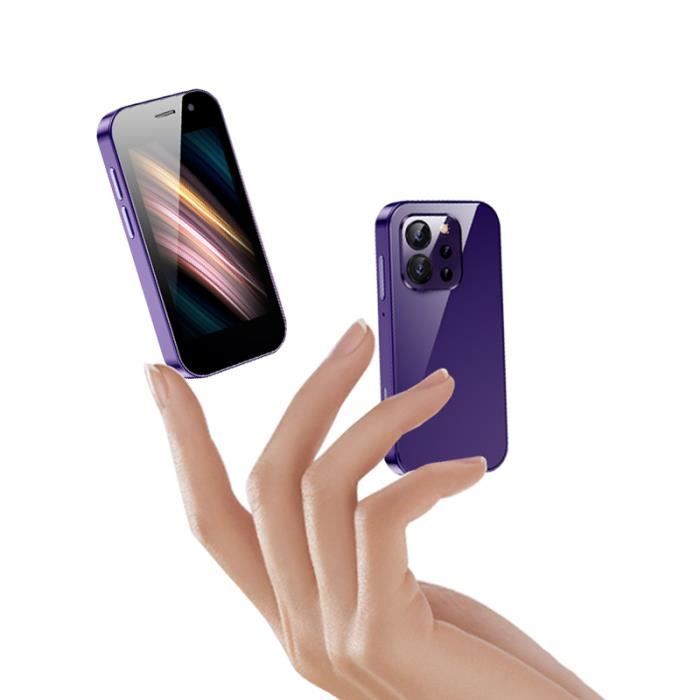 XS15 PRO Petit Smartphone 3,0 pouces Android 9.0 Quad Core RAM 4 Go ROM ...