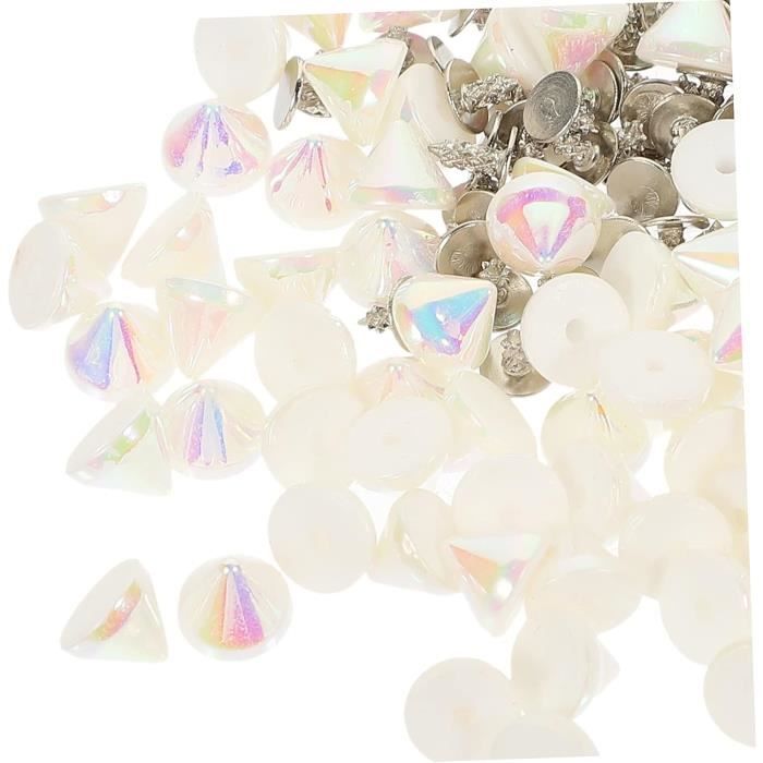 100 Pièces Rivets Punk Vêtements Punk Accessoires De Sac À Main Kit En ...