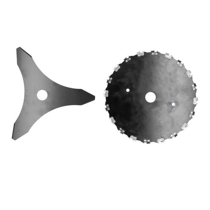 Lame de débroussailleuse - VGEBY - Grande résistance à l'usure - 3 dents - Cdiscount Jardin