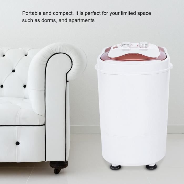 VGEBY essoreuse à linge 220V Mini Machine à laver Portable Machine à ...