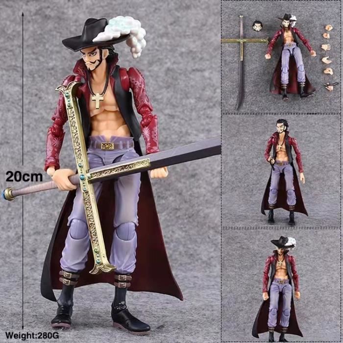 20cm One Piece Mihawk PVC Figurines PVC Figurine Poupée pour ...