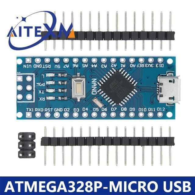 Circuits intégrés,MICRO USB--Micro-régulateur Nano 3.0 Pour Arduino ...