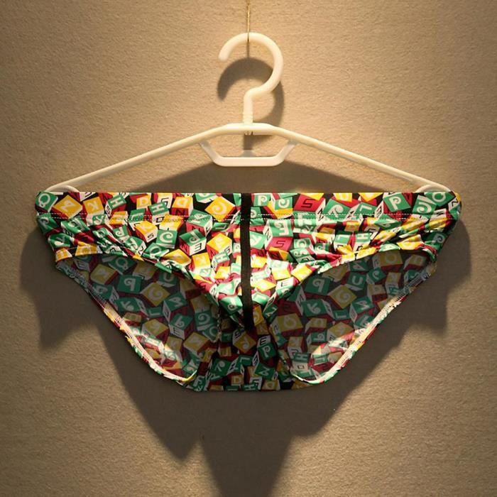 Boxer-shorty,Soutong-Slip taille basse pour homme,slip en nylon super ...